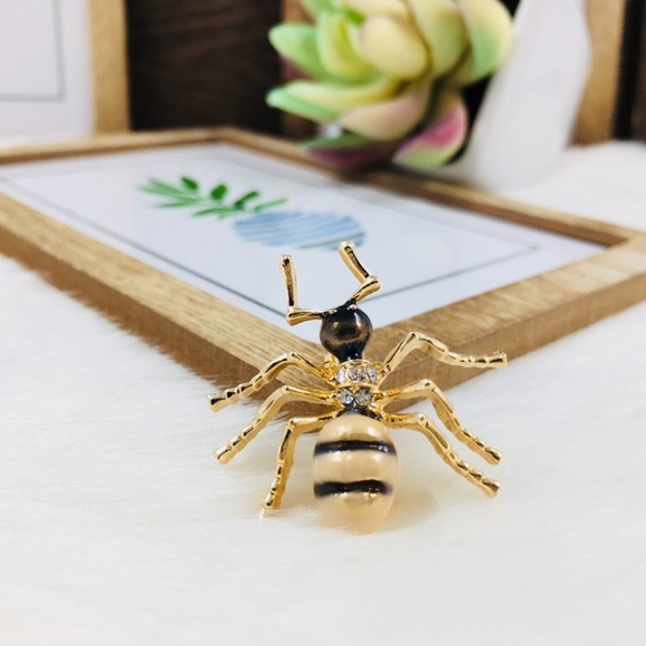 Jewelry | Only Ships With 15 Orders Mini Ant Brooch 1 | Poshmark